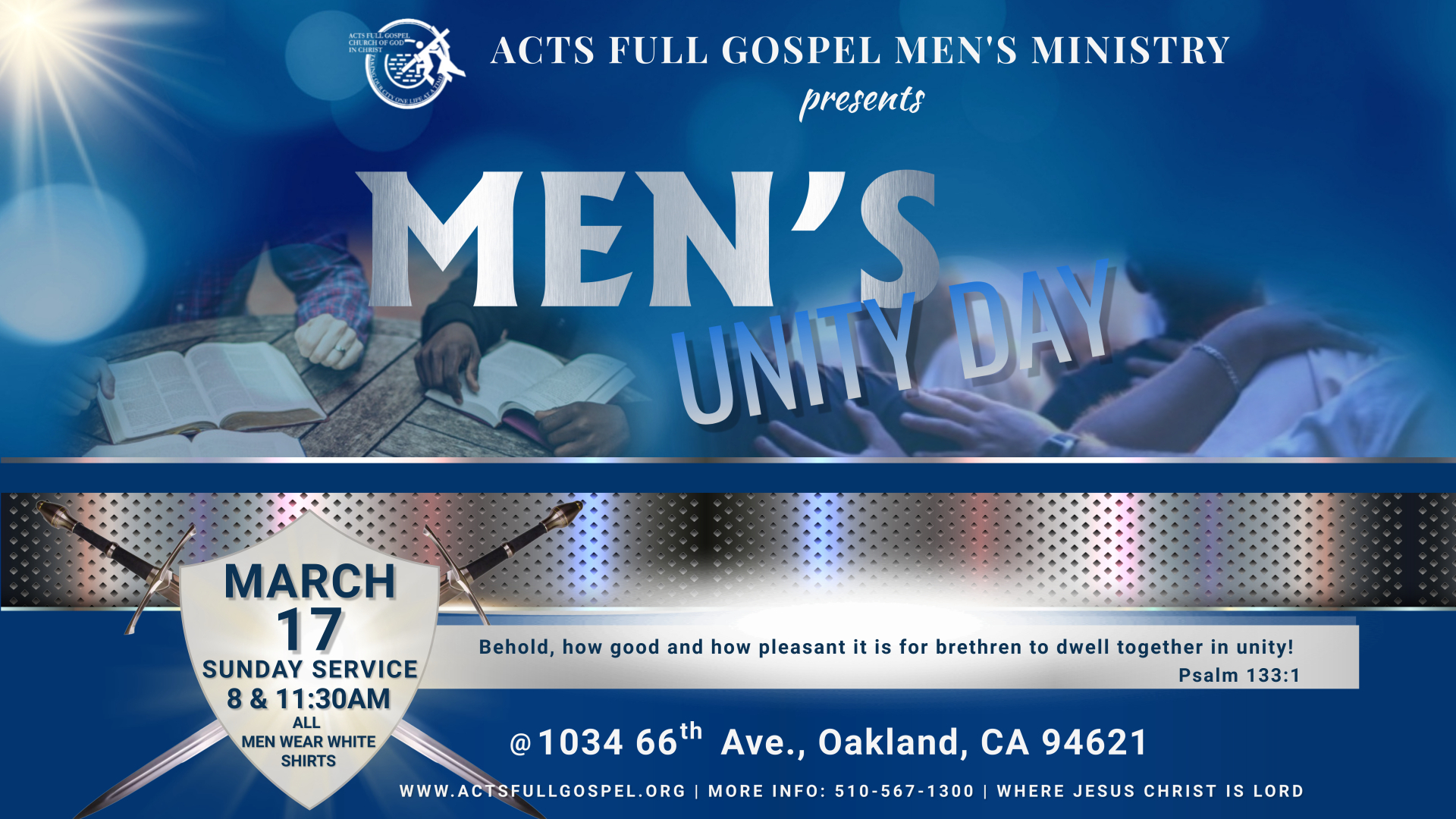 Acts Full Gospel Church| Church Events| Oakland, CA | Acts Full Gospel ...